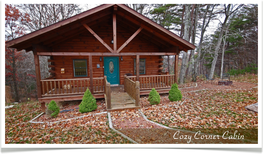 Cozy Corner Cabin - Hocking Hills Serenity Cabins - Hocking Hills, Ohio Cozy Corner Cabin - Hocking Hills Serenity Cabins - Hocking Hills, Ohio